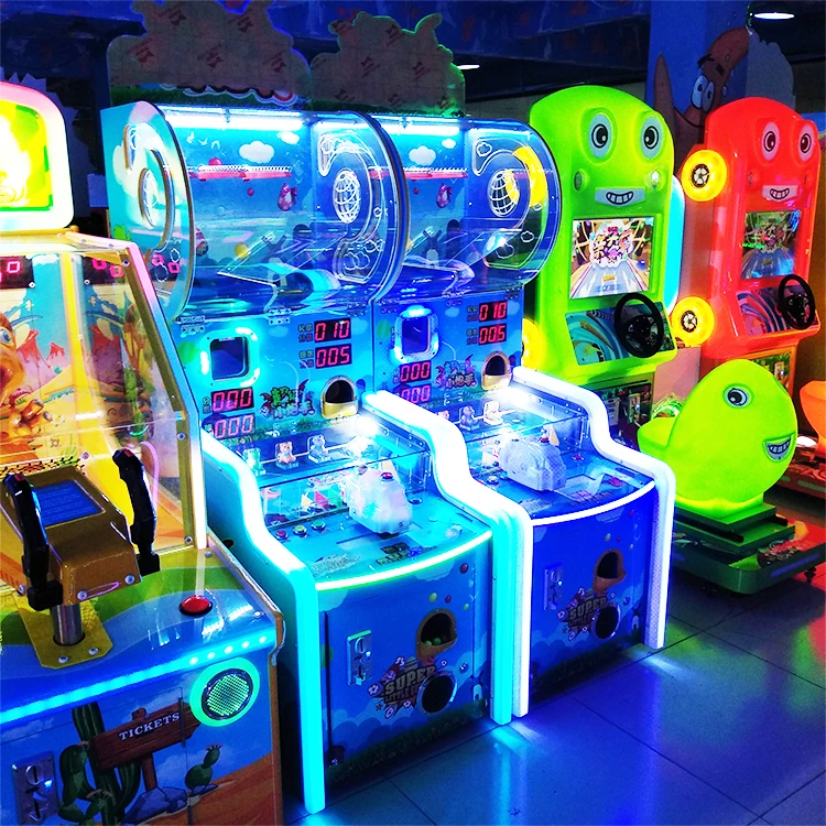 Coin Pusher Kids Arcade Shooting Ball Games Machine Cannon Paradise ...