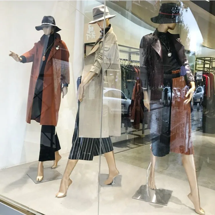 Human Clothing Stand Plastic Full Body Props Female Mannequin - Buy ...