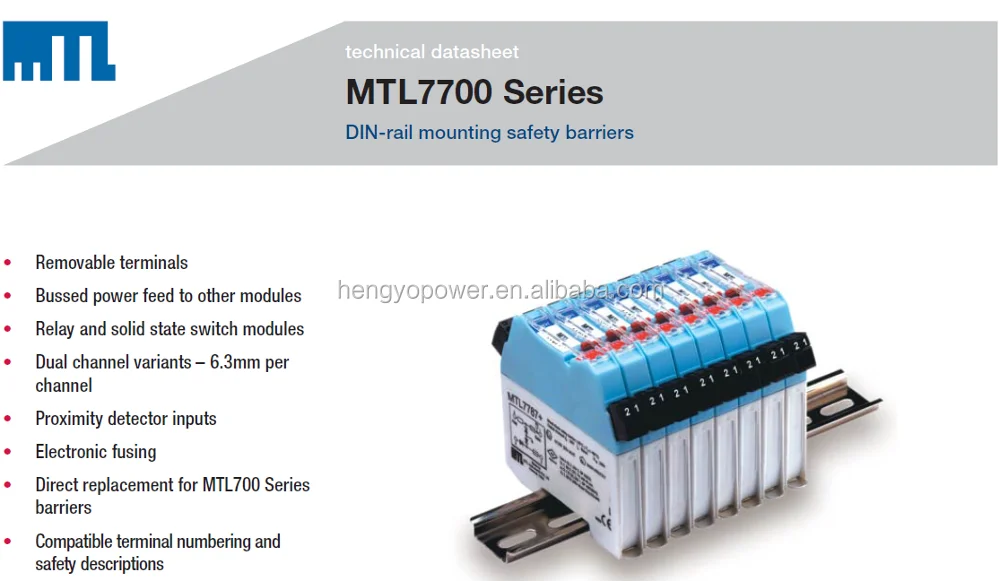 Mtl7700シリーズdinレール取り付け安全バリアmtl7755ac Mtl755ac - Buy Mtl 本質安全ツェナー障壁 ...
