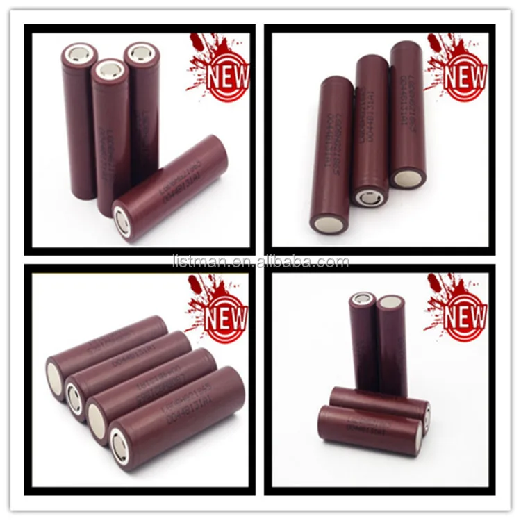 Li-ion/ Ni-cd Exide Battery Inr18650 Lg Brand Battery Lg Hg2 3000mah ...