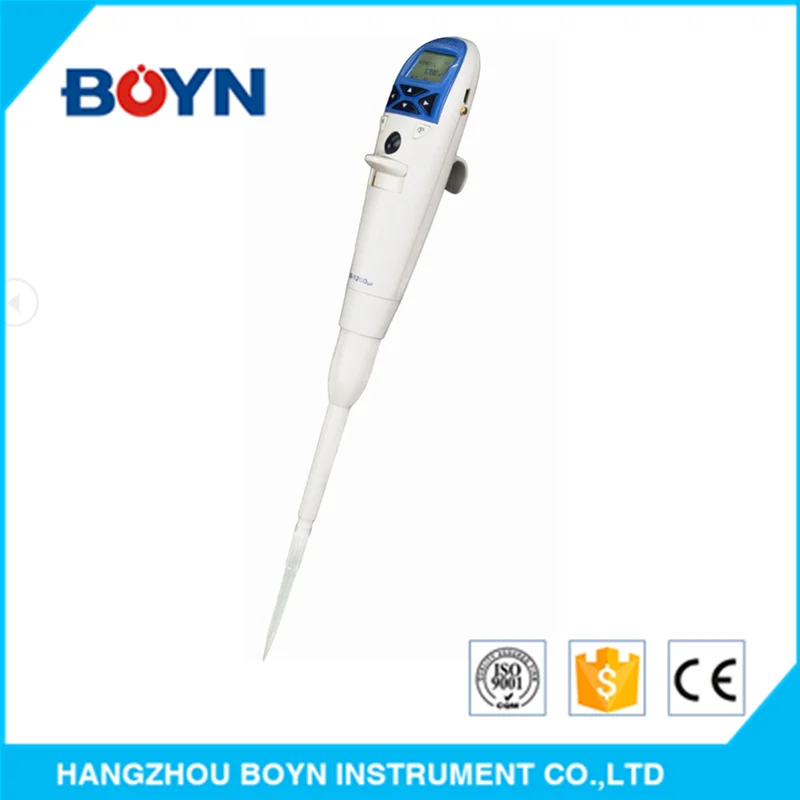 Digital Electronic Pipette Micropipette With Tips 0.5ul-1500ul - Buy ...