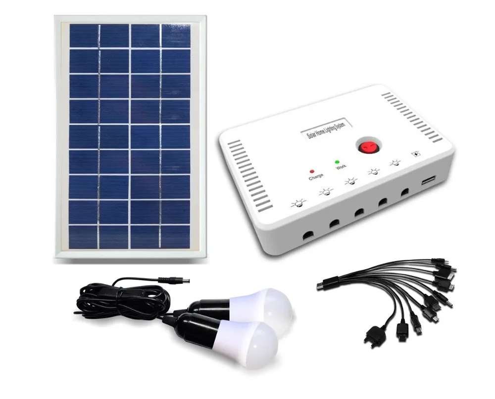 DC 6V/12V/3A 4W Portable Mini Solar Panel Kits for Small House