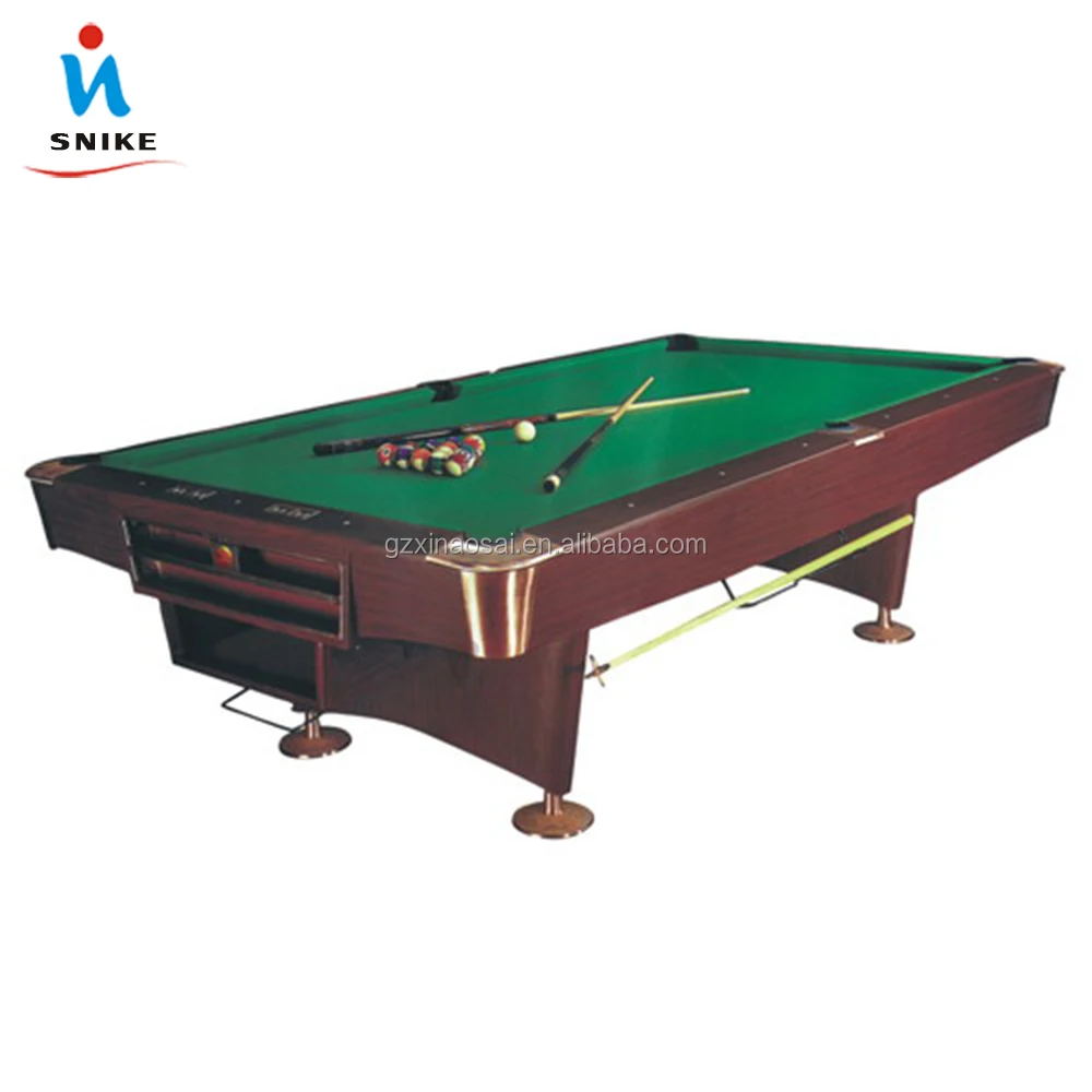 Solid Wood 9ft French Pool Table - Durable & Customizable