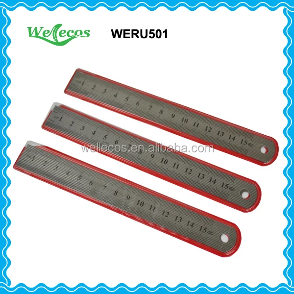 Wellecos 1meter Stainless Steel Ruler - Durable & Precise