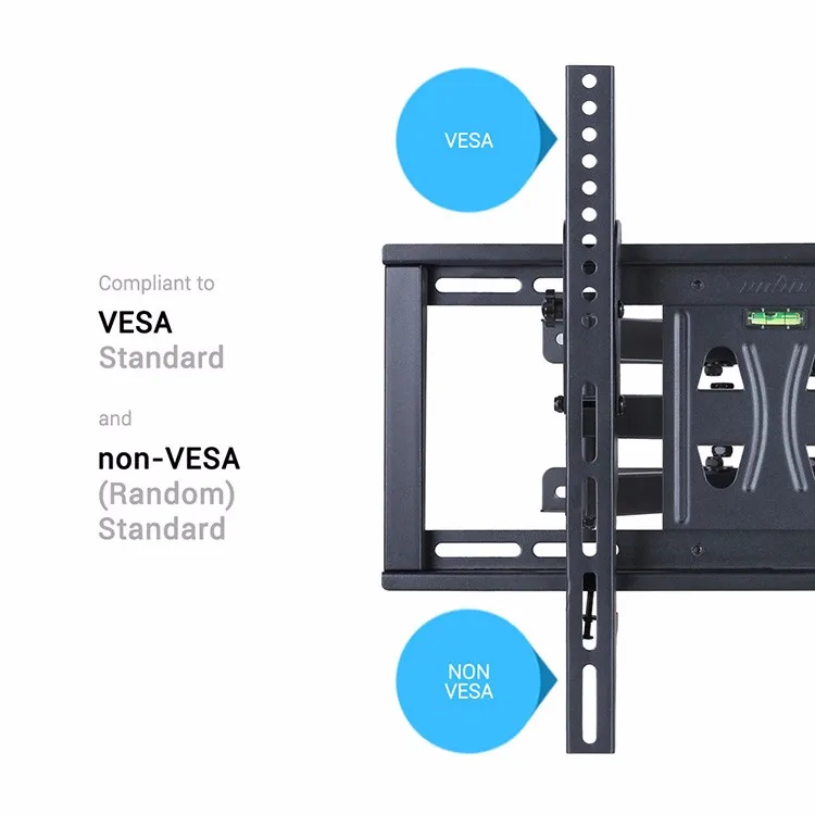 90 Degree Telescoping Swing Arm TV Wall Mount for 32-60 Inch Tvs