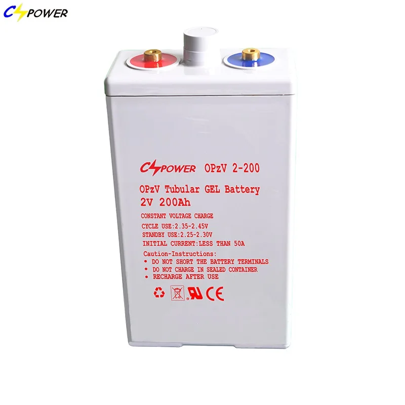 2 Volt Deep Cycle Dry Cell Opzv Battery 2v 200ah For Solar System - Buy ...