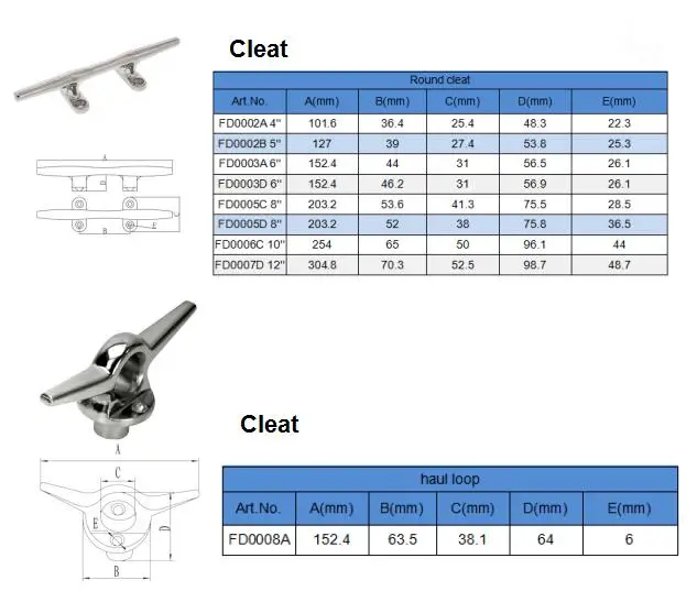 Mirror Polished Marine 316 Stainless Steel Boat Cleat - Buy Stainless ...