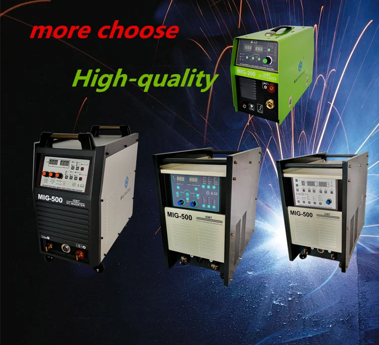Mig 500 Welding Mig Double Pulse Mig Mma Inverter Welder Aluminium ...