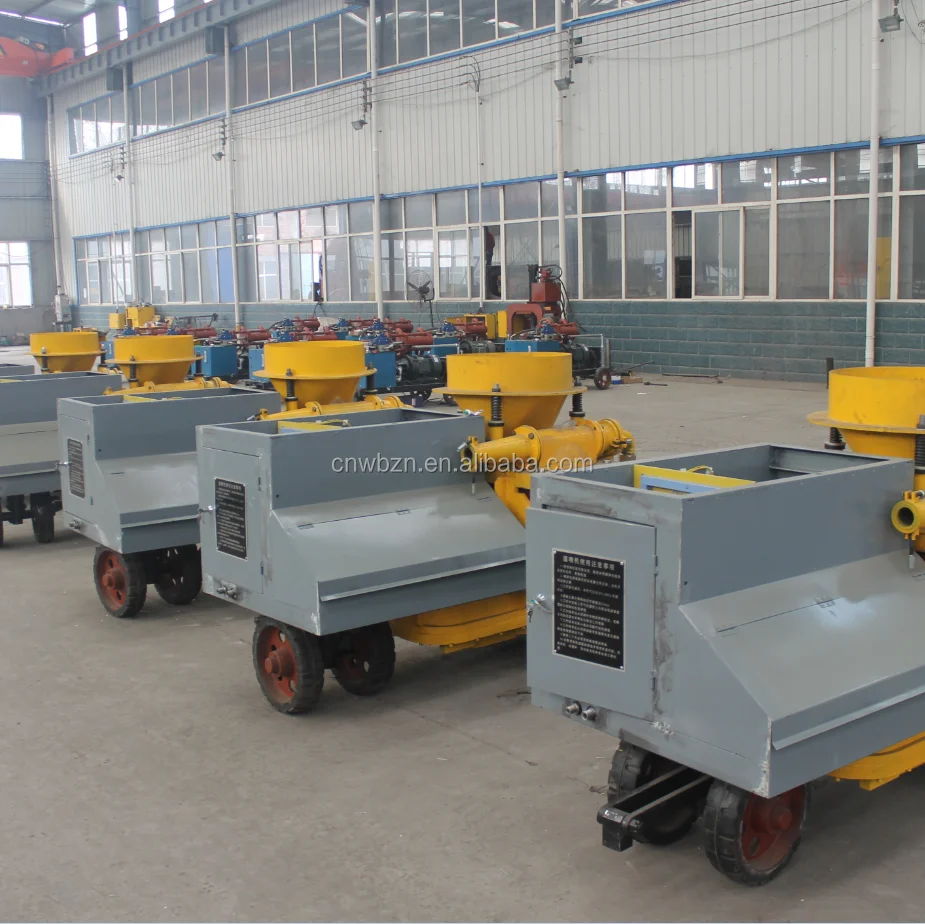 Pz 7 Aliva Dry Shotcrete Concrete Mortar Spraying Electric Gunite ...