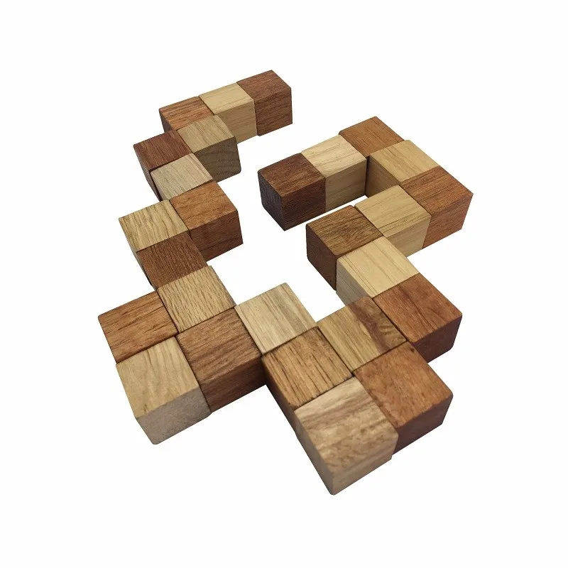 Large Super 3D Magic Wooden Cube - Best Puzzle for Adults