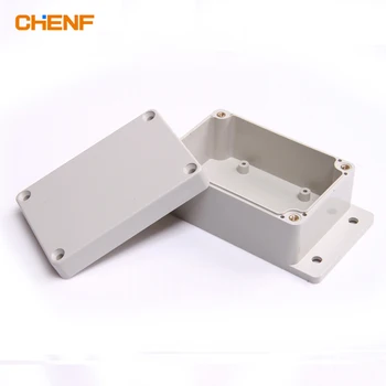 100*68*50mm Wall Mounted Outdoor Gray Plastic Enclosures Custom Ip65 ...