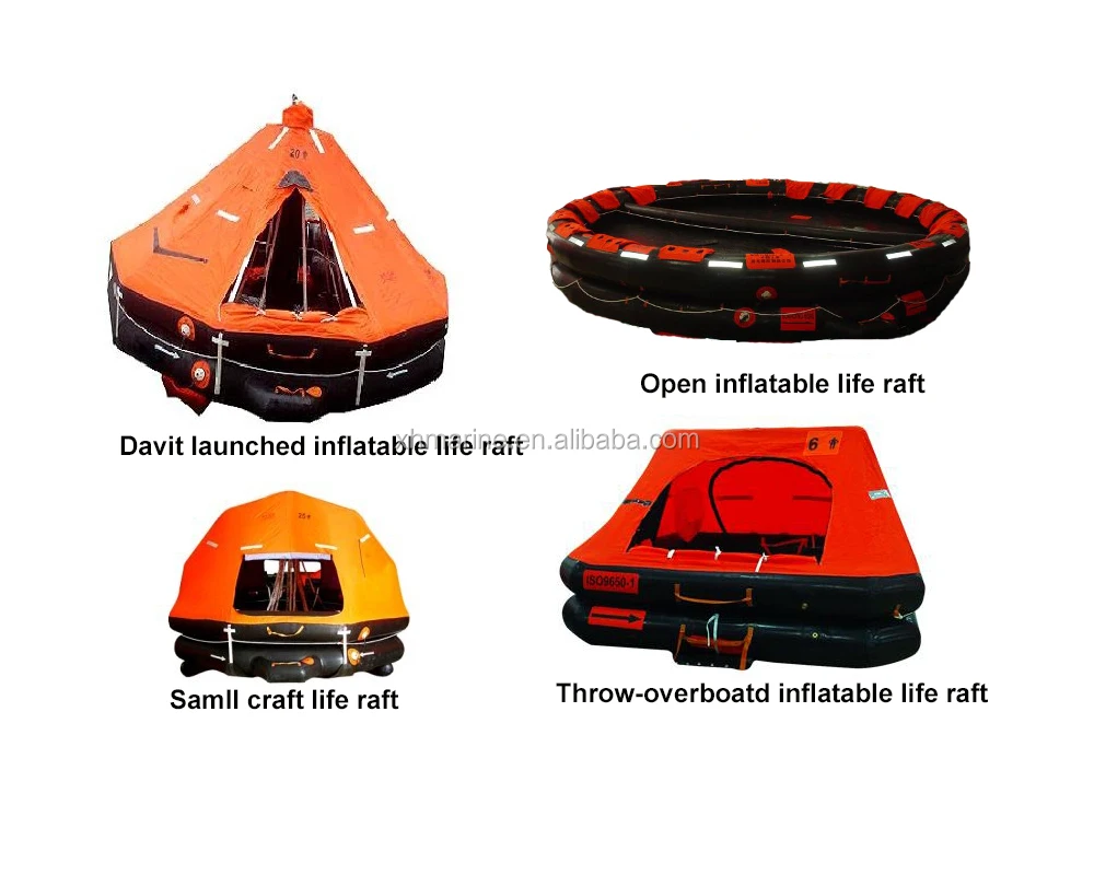 SOLAS Self-Righting Life Raft for 35 Persons - Marine Safety