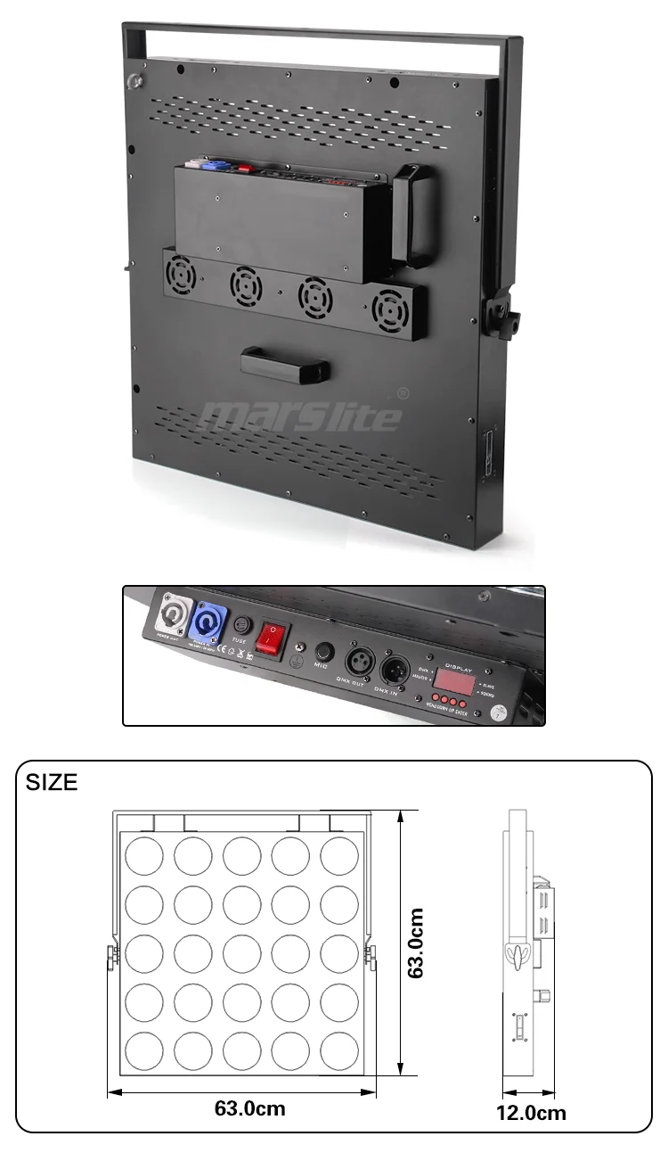 High Brightness RGBW LED Matrix Panel Light for DJ Equipment