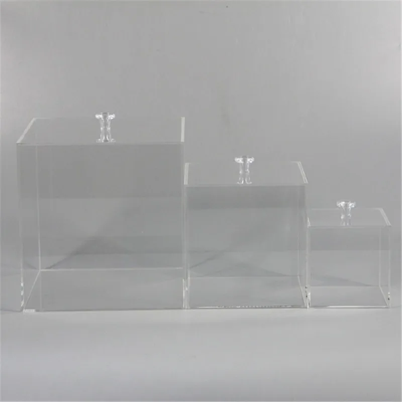 Popular Wholesale Custom Made Acrylic Riser Display Box With Best ...