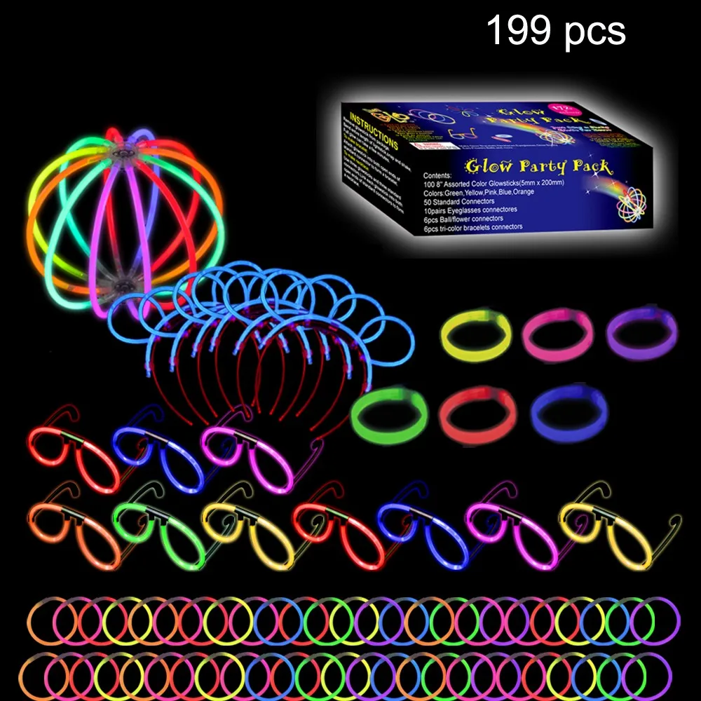 467pcs Glow Stick Party Pack Multi Color Glow Party Set - Buy Party ...