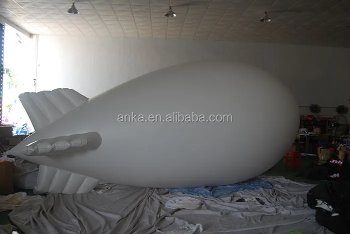 High Quality Red Blimp Type 6m Advertising Inflatable Blimps for Sale