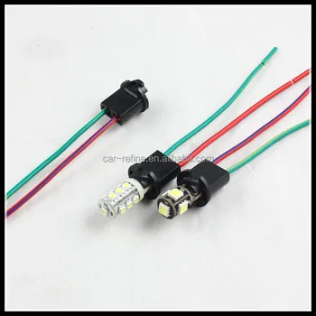 T15 T10 Led Instrument Lamp Bulb Socket Led W5w T10 194 168 Socket ...