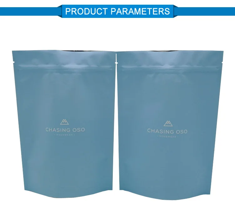 Stand Up Pouch With Zipper Printed Resealable Plastic Customized Food ...