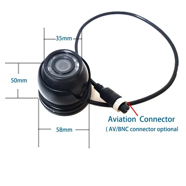 Sony Ccd 700tvl Very Small Night Vision Video Dome Camera Cctv For ...