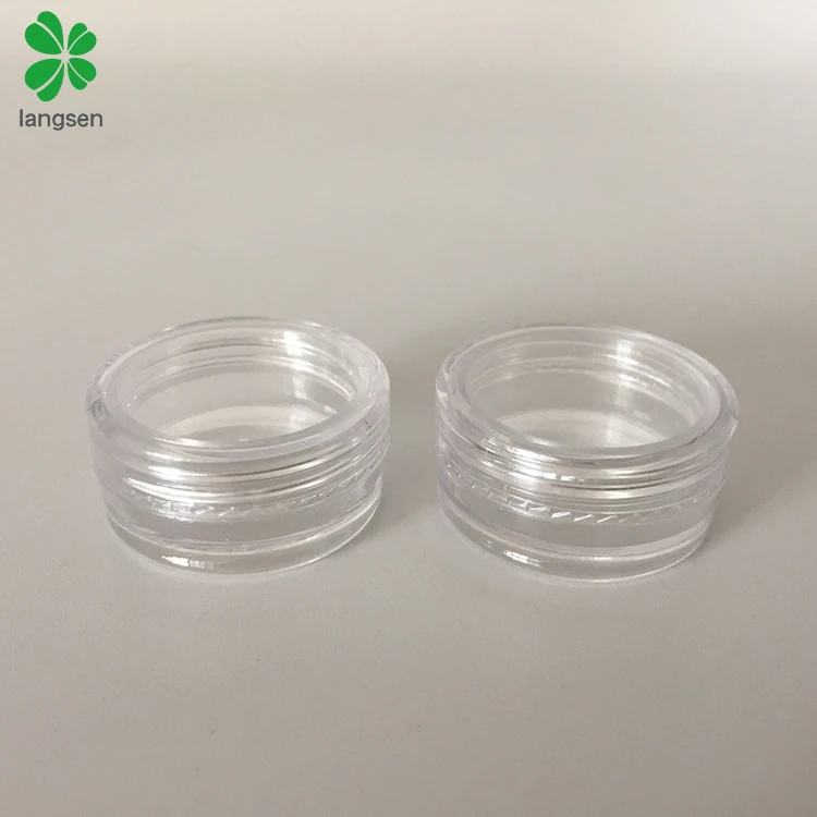 2g Cosmetic Jar - Transparent, Eco-Friendly, and Versatile