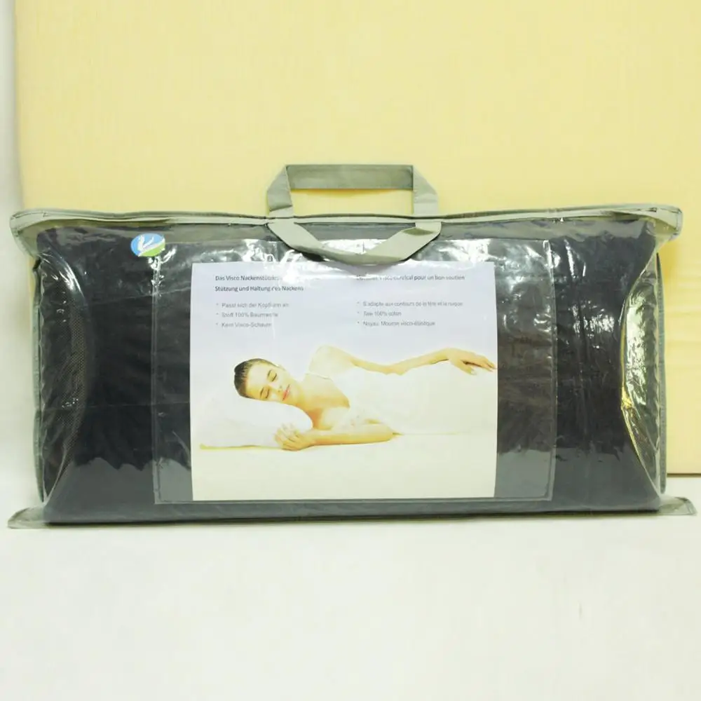 Transparent Vinyl Plastic Zip Pillow Packaging Bags Clear Blanket ...