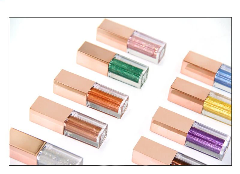 Make Your Own Private Label Diamond Liquid Glitter Eyeshadow Oem Cosmetics Shiny Shimmer 