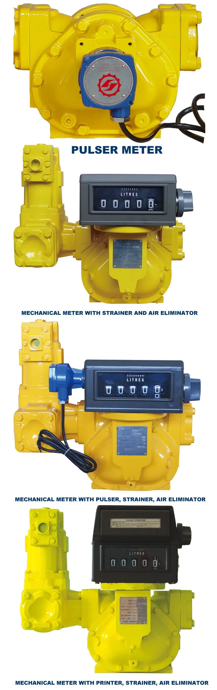 Liquid Petrol Gas Lpg Flow Meter Positive Displacement Pd Meter Rotary ...