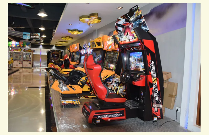 Speed Drive 4 Arcade Video Cai Racing Game Machine for Sale