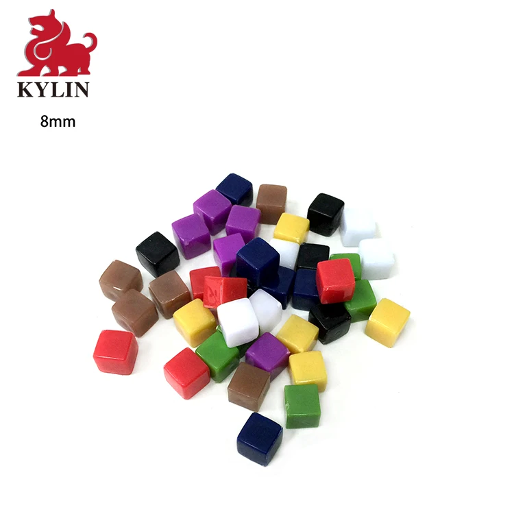 Multicolor Reusable Plastic/acrylic Cubes Assorted Colors Education ...