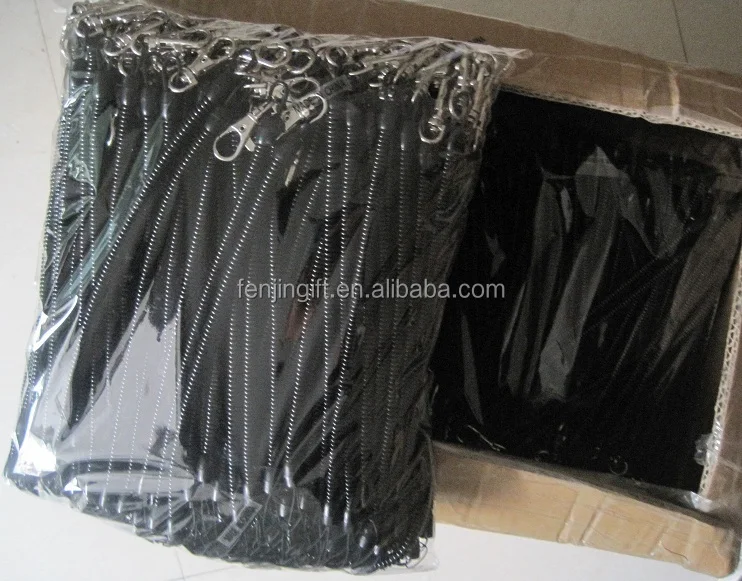 Coiled Plastic Spiral Bungee Cord - Durable & Versatile