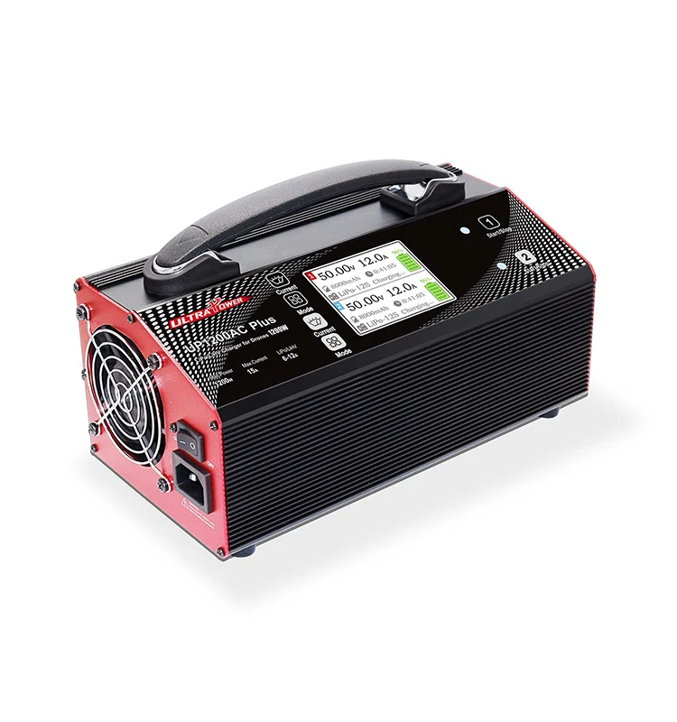Ultra Power Up1200ac Plus 2x600w 1200w 15a 6-12s Lipo Lihv Dual Channel ...