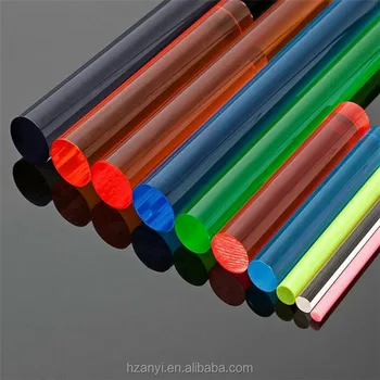 Pmma Clear Bubble Solid Rod / Acrylic Plastic Colored Stick - Buy ...