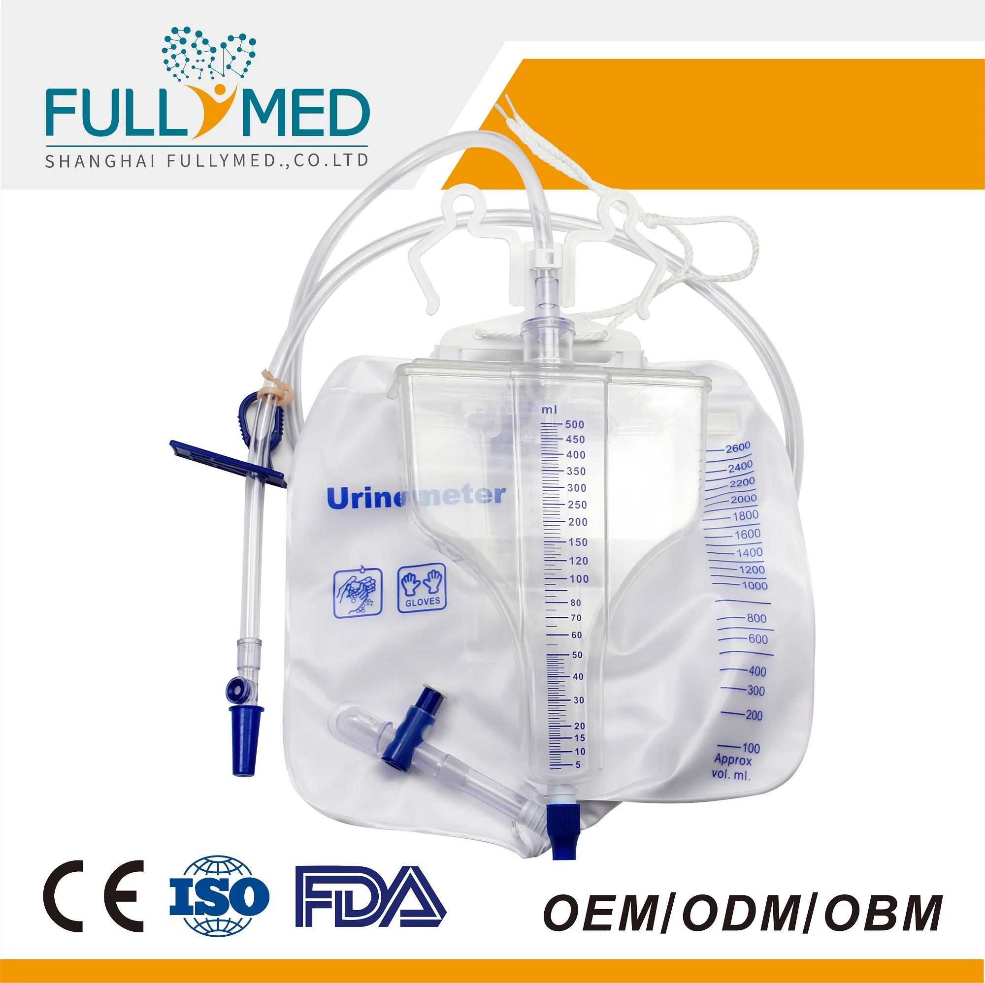 Injection Chamber Urine Meter Bag Urine Drainage Collection T Valve ...