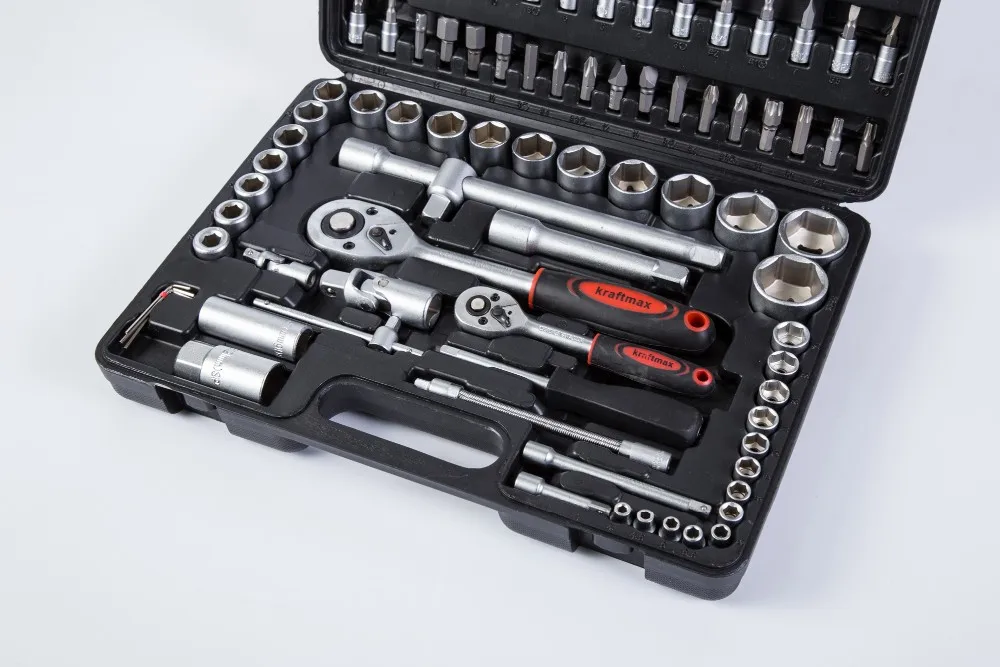 94pc Spanner Tools Kit - Versatile Socket Sets for Auto Repair