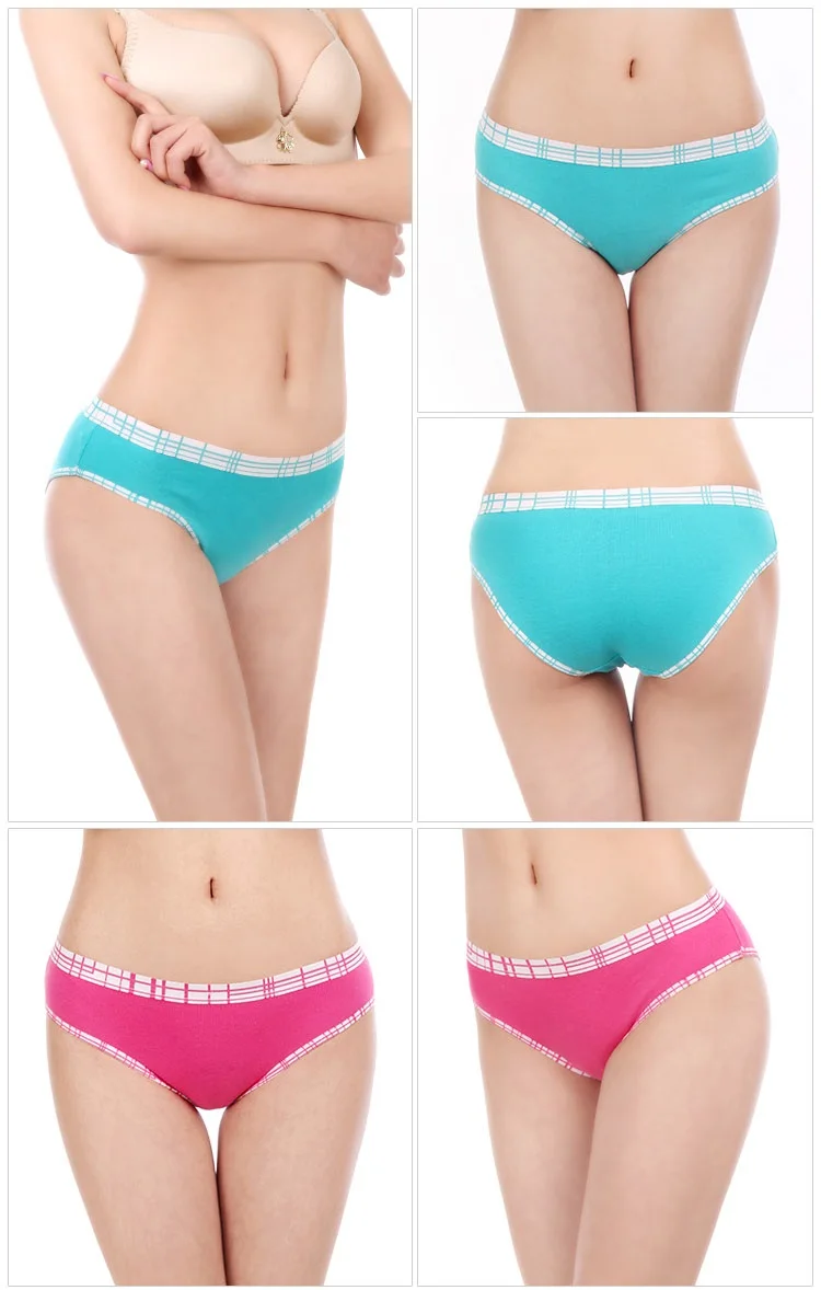 Latest Fashion Girls Panty Cotton Unisex Mature Woman Underwear