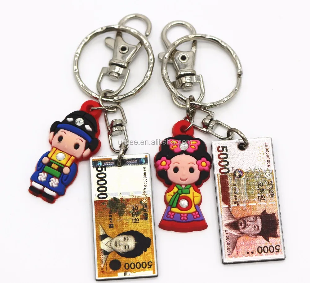 Promotion Custom Made Metal Souvenir South Korea Key Chain Korea Style ...