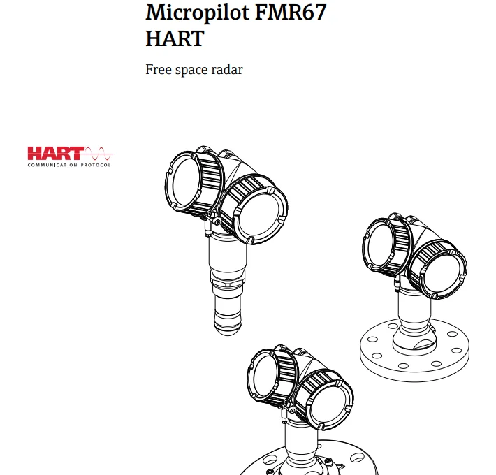 E+H FMR67-AAACCCGPA5KGJ2 Radar Level Transmitter for Accurate Measurement