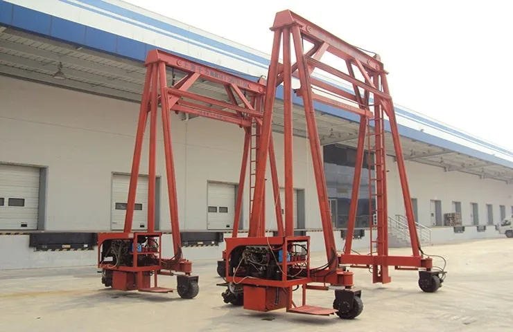 30t-40t Mobile Container Stacker Crane Port Lift Equipment With Ce ...