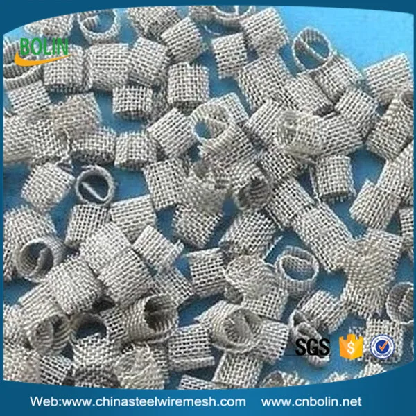 Stainless Steel Dixon Ring Packing - Perforated Wire Gauze