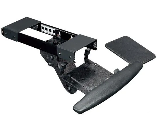 Knob-operated Keyboard Tray System W/ Ergonomic Gel Wrist Pad - Buy ...