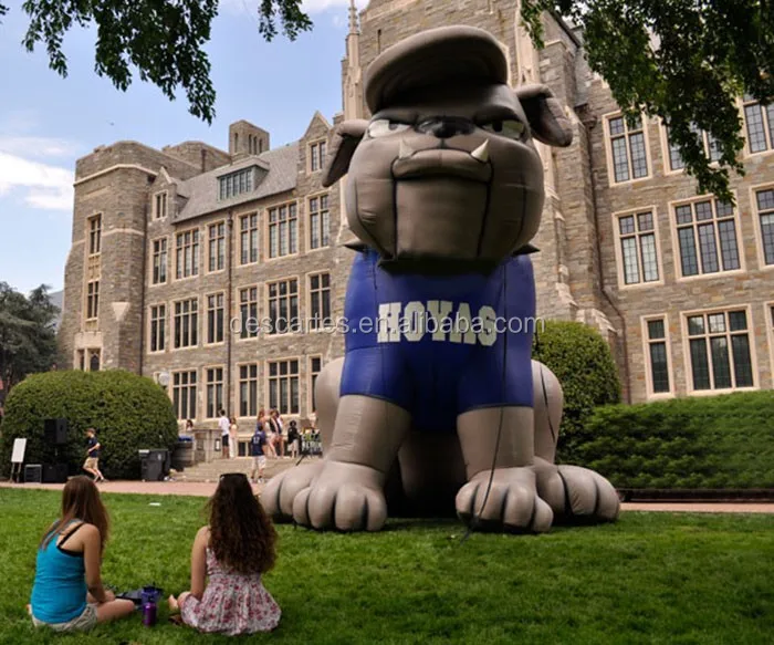 20ft Tall Outdoor Giant Inflatable Bulldog Models for Advertising