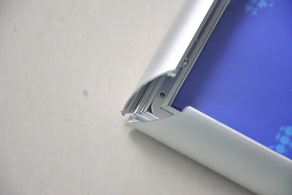Clip Frame 50x70 Flip Open Frame 8.5x11 Silver Anodized Snap Frame B1 ...