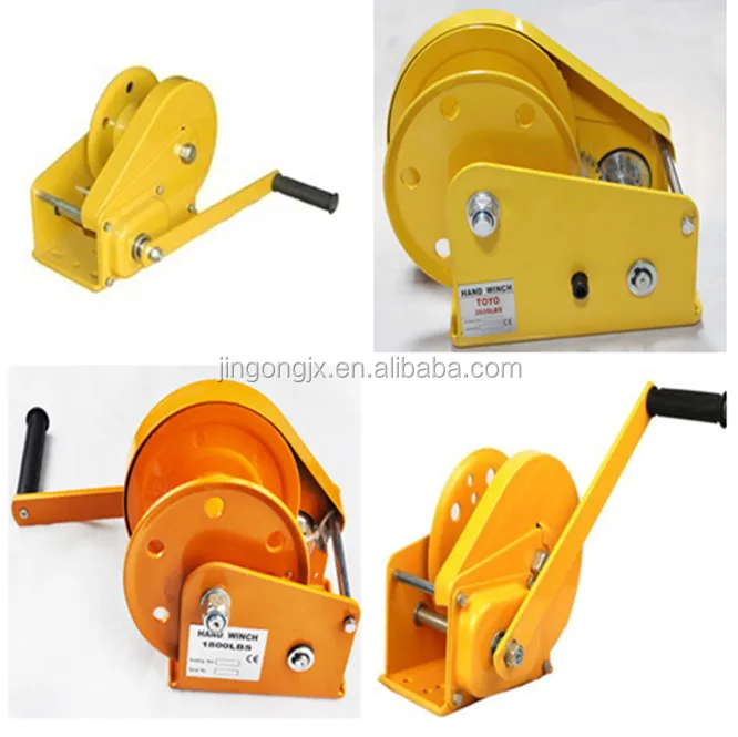1200/1800/2600 Lbs Hand Windlass/manual Winch/hand Operated Winch - Buy ...