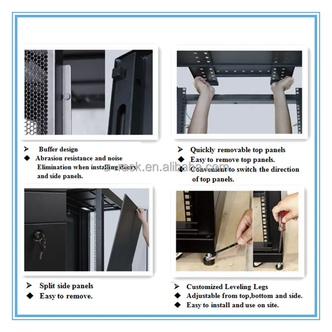 42u Rack And Cooling Containment System For Data Center - Buy Network ...