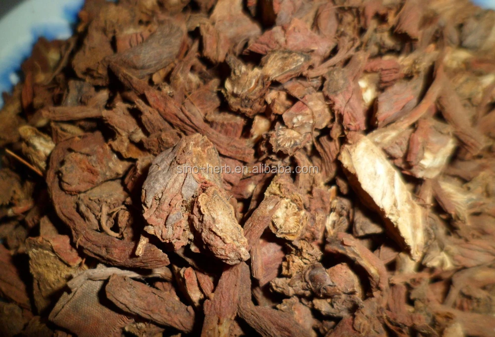 Natural Plant Chinese Herb Medicine Dan Shen Salvia Miltiorrhiza Slice ...