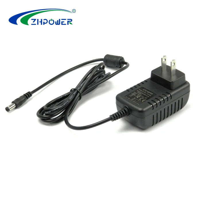 Zf120a-1201500 Wall Mount Ac Dc Adaptor 18w 12v 1.5a Ul Power Adapter ...