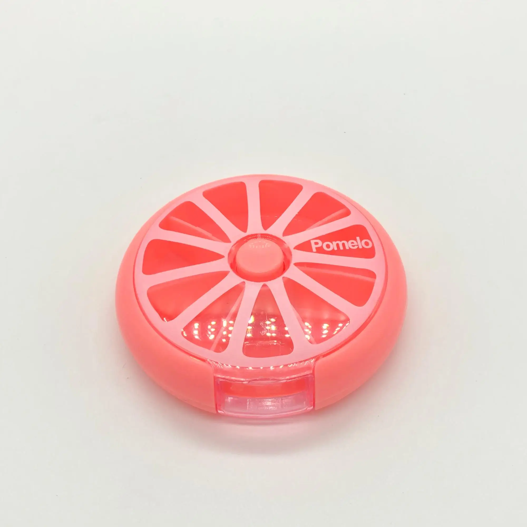 Round Shape Rotating Weekly Portable Pill Dispenser / Candy Holder Case ...