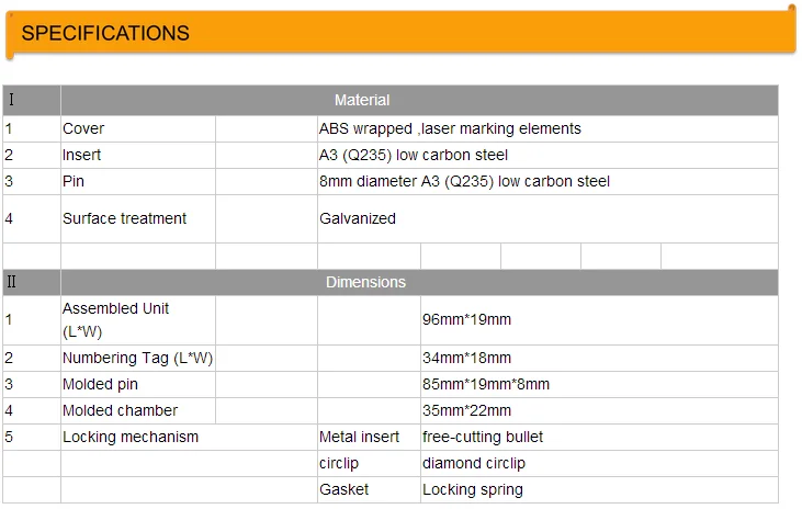 Iso Pas 17712 2013 Standard High Security Seal Container Bolt Seal ...