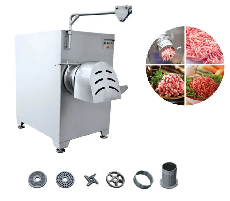 High Speed Automatic Commercial Meat Grinder / Frozen Block Grinder ...