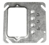 4" Offset Plaster Mud Ring 1 Gang Raised 1 / 2" - Buy Electrical Box ...